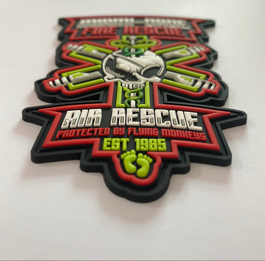Air Rescue Unit PVC Morale Patch – Good Medicine In Bad Places